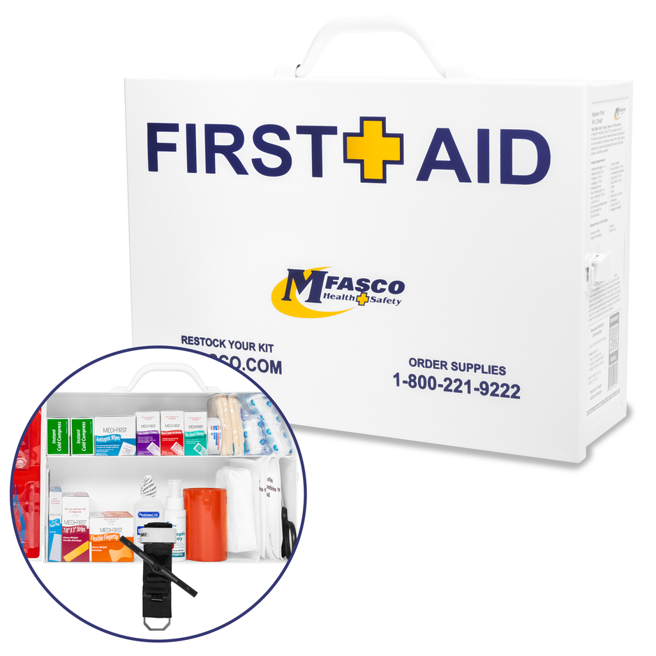 Workplace First Aid Kits for OSHA Compliance – MFASCO Health & Safety