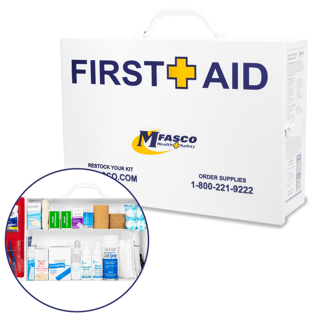 Workplace First Aid Kits for OSHA Compliance – MFASCO Health & Safety