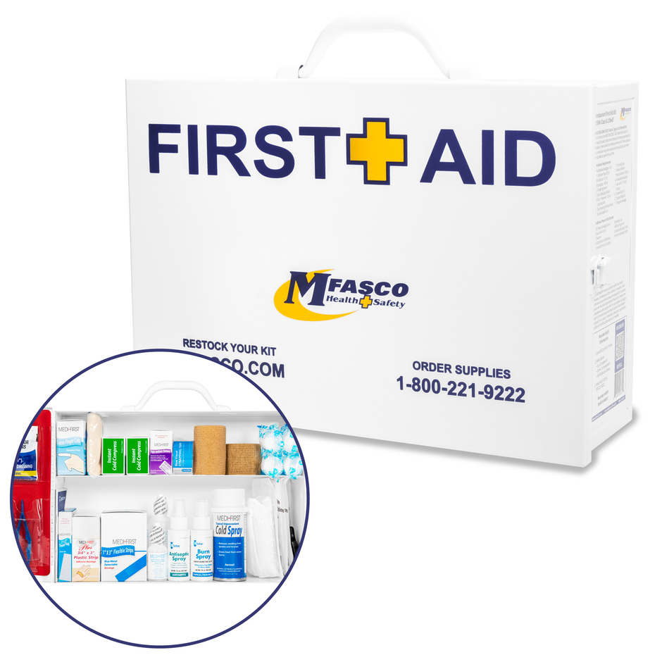 Workplace First Aid Kits for OSHA Compliance – MFASCO Health & Safety