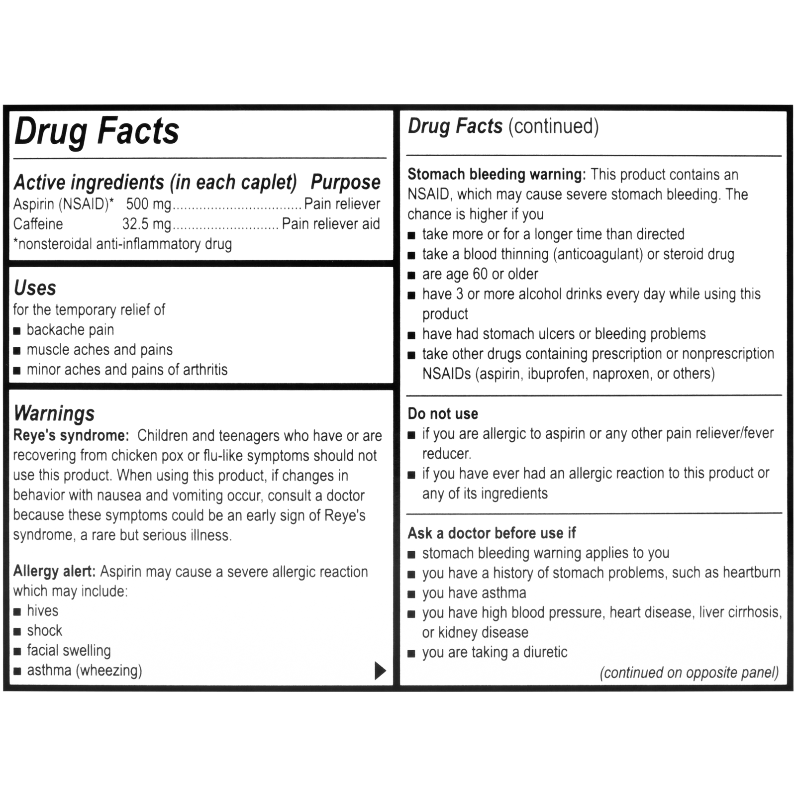 Medications Kit Pack Small | MFASCO Health & Safety