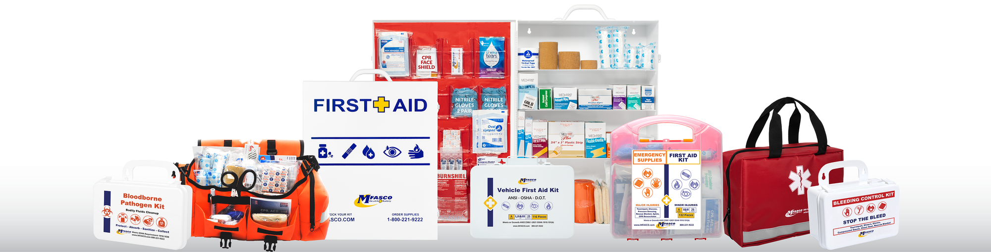 Commercial First Aid Kits - Built for Businesses – MFASCO Health & Safety
