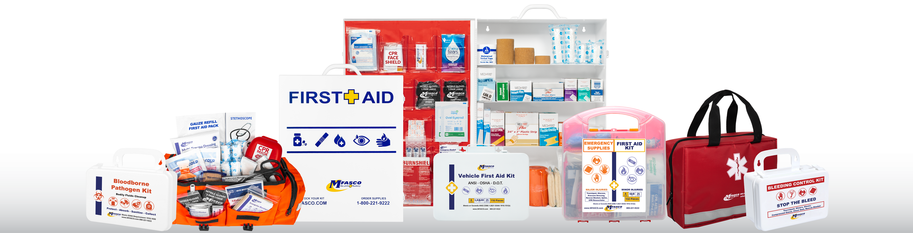 First Aid Supplies & Kits Manufacturer | MFASCO Health & Safety
